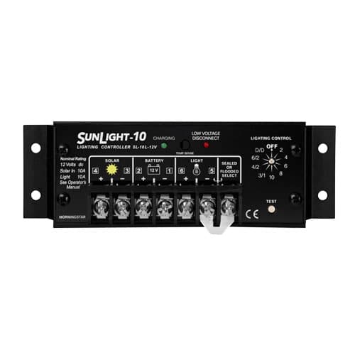 Solar Charge Controller Morningstar Sunlight SL-10L 12V | Zonwinddeal ...